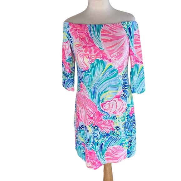 Lilly Pulitzer Off The Shoulder Dress